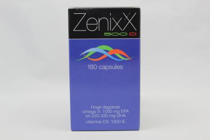 ZenixX 500D (180 capsules) – De Groene Luifel – Webshop