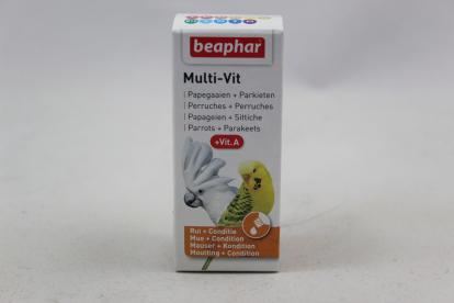 Multi-Vit Papagaaien+parkieten (20ml) Beaphar – De Groene Luifel – Webshop