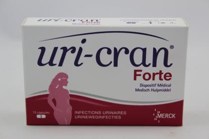 Uri-Cran Forte (15 capsules) - De Groene Luifel - Webshop