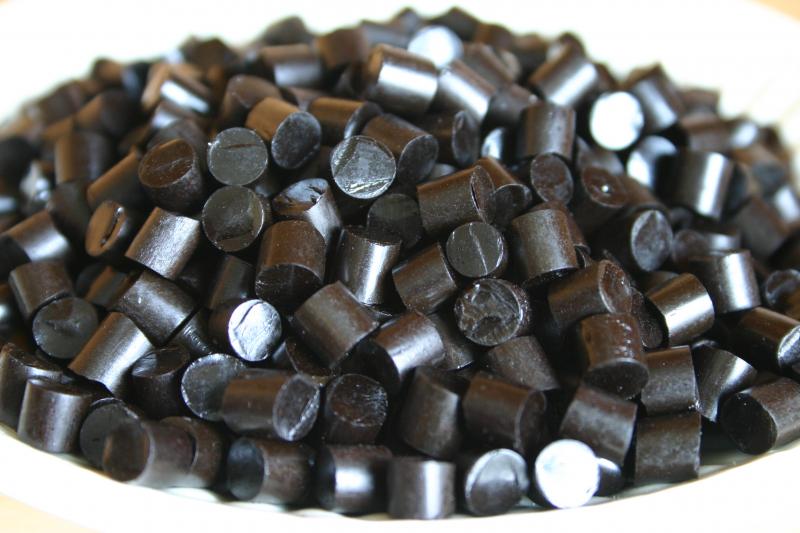 Laurierdrop stukjes (150gr) - De Groene Luifel - Webshop