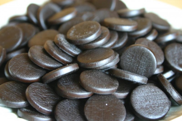 Laurierdrop schijfjes (150gr) - De Groene Luifel - Webshop