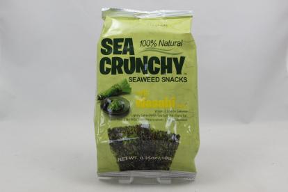 Sea Crunchy Nori zeewier snack wasabi poeder (10g) – De Groene Luifel ...