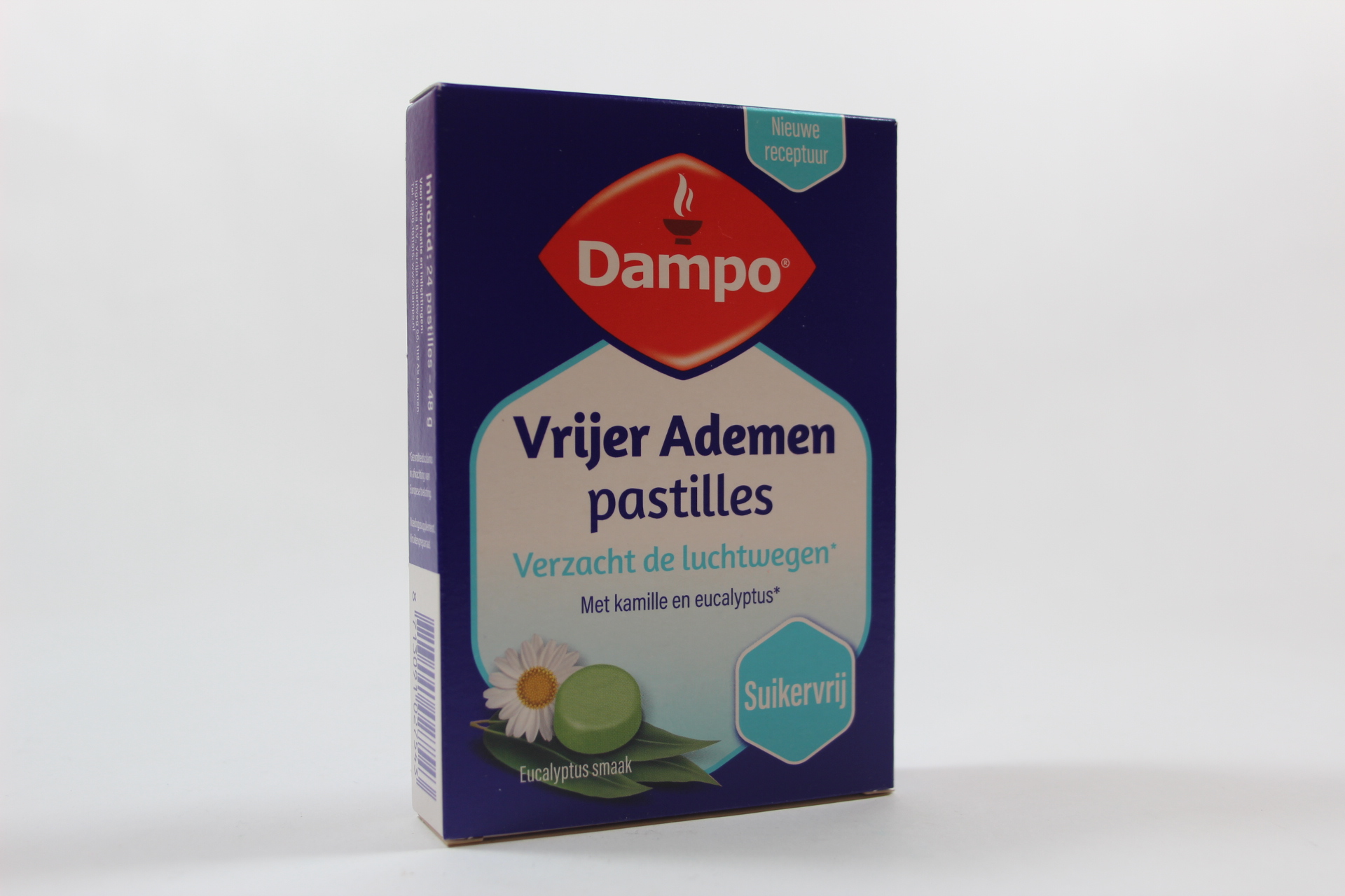 Dampo Vrijer Ademen pastilles (24 pastilles) - De Groene Luifel - Webshop