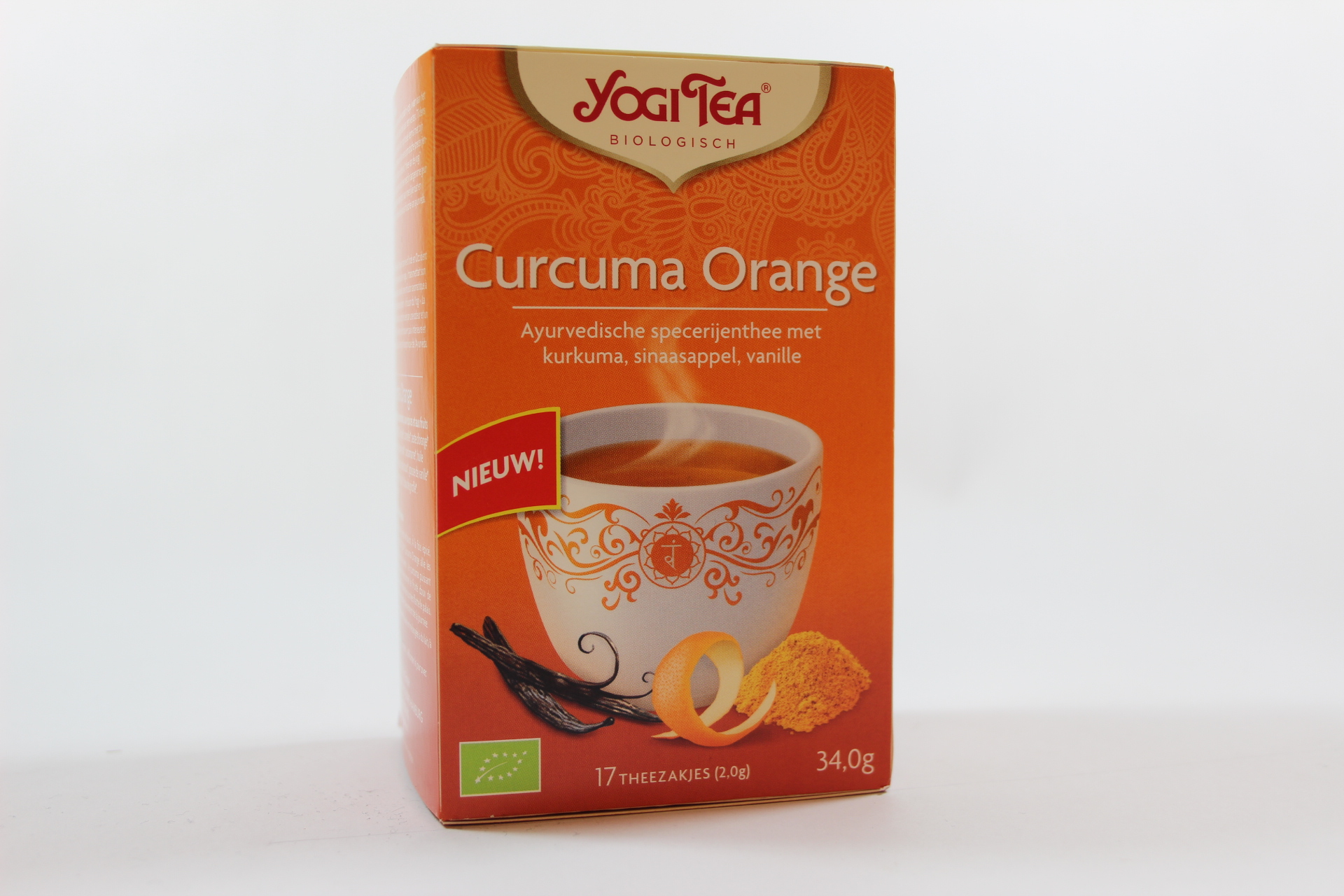 Yogi Curcuma Orange (17 builtjes) – De Groene Luifel – Webshop