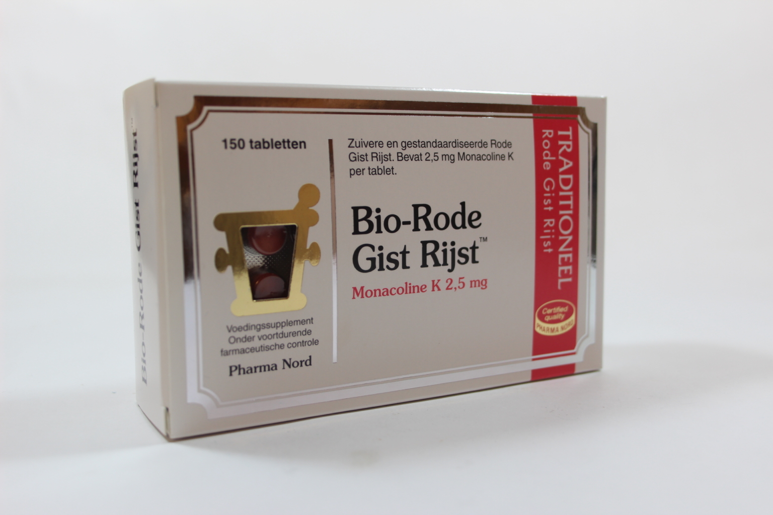 Bio-Rode Gist Rijst (150 tabletten) - De Groene Luifel - Webshop